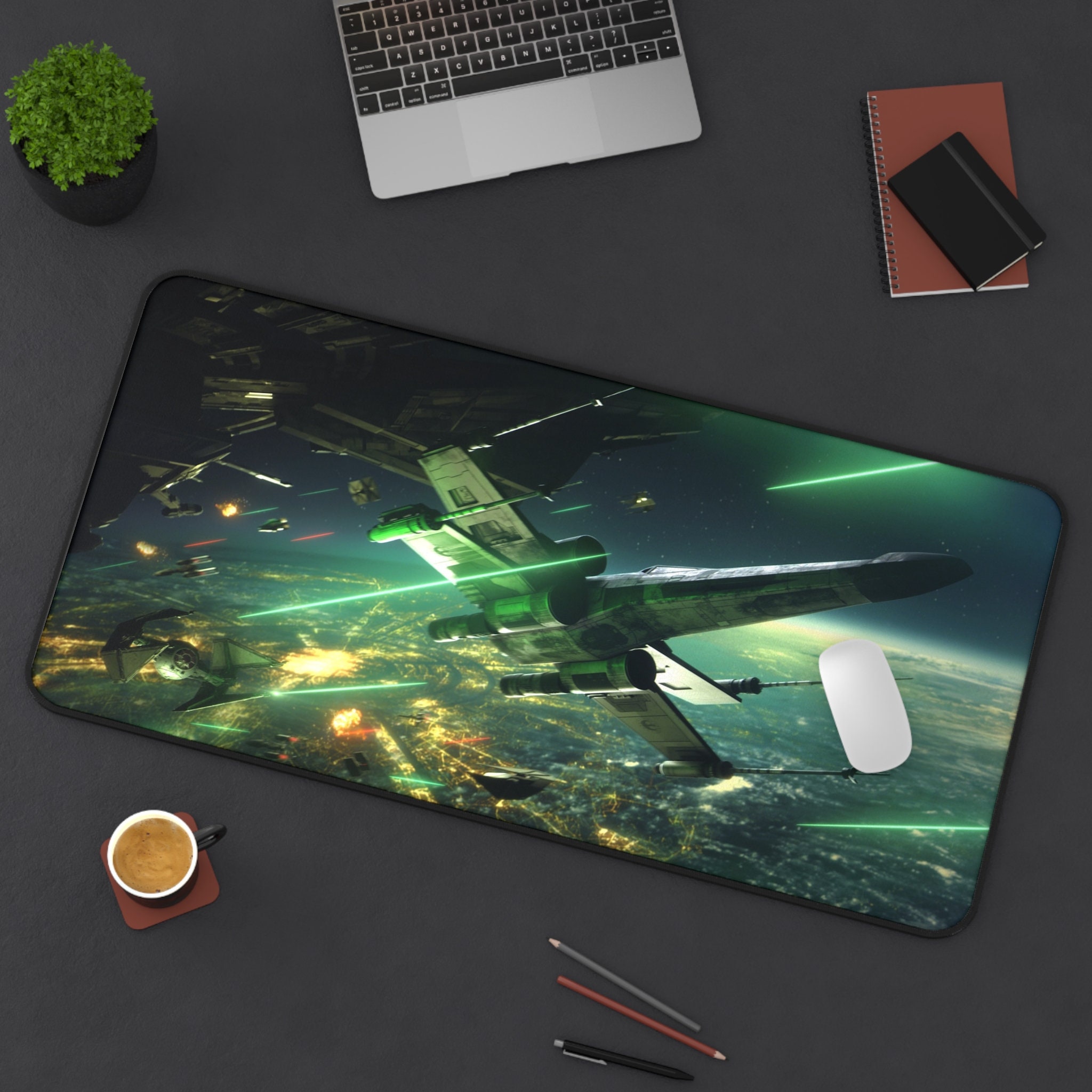Sci-fi Extra Large Mouse Pad, Starwars Desk Mat Mousepad XL, Mouse Mat ...