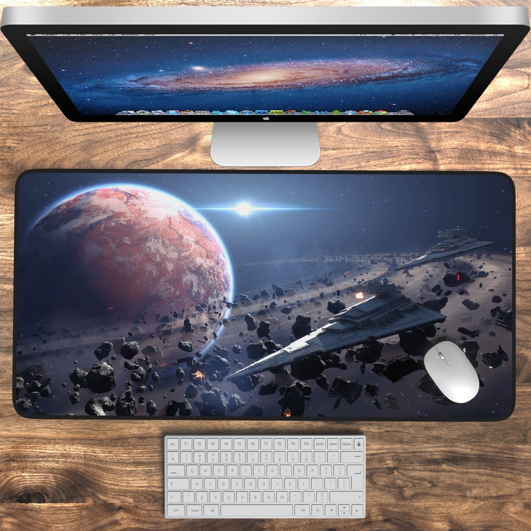 Star Destroyer Desk Mat, Starwars Keyboard Mat, Sci-fi Extra Large ...