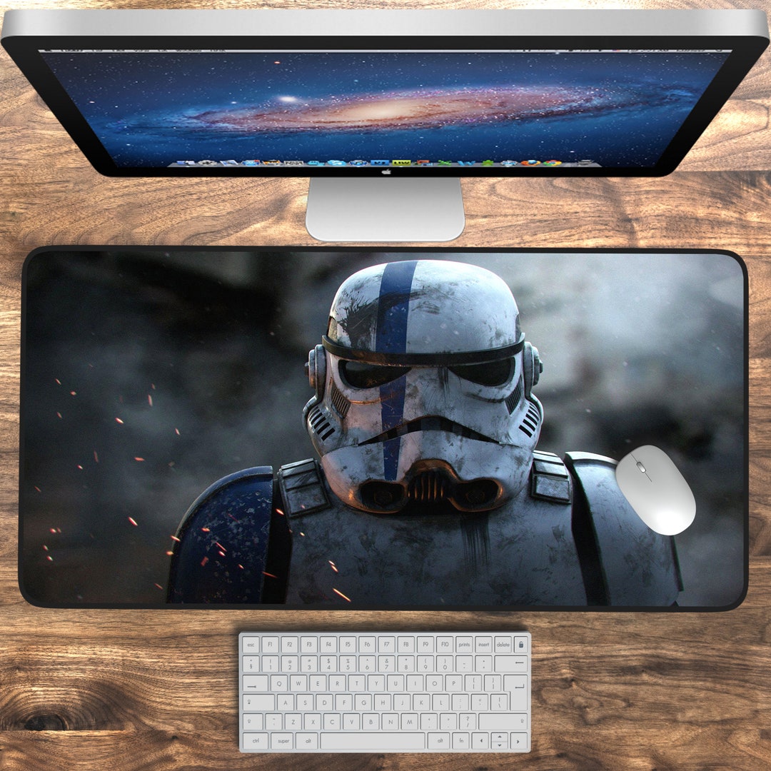 Stormtrooper Desk Mat Sci-fi Starwars Mousepad XL, Extra Large Mouse ...