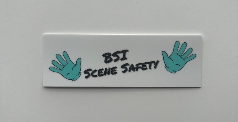 BSI Scene Safety Sticker Funny EMS, EMT, Paramedic, Ambulance, 911 ...
