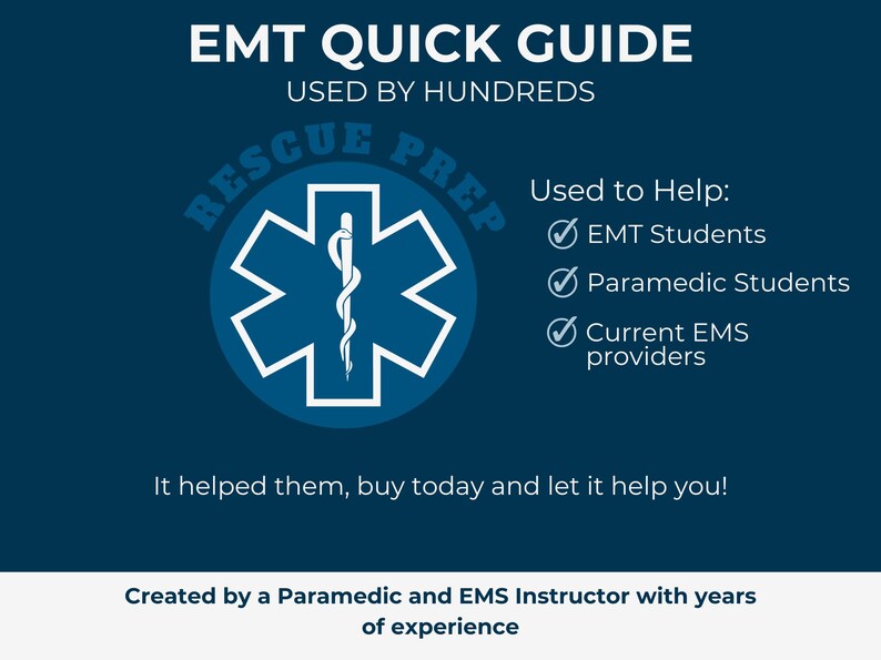 EMT Quick Guide: GCS | Glasgow Coma Score | Study Tool for Students ...