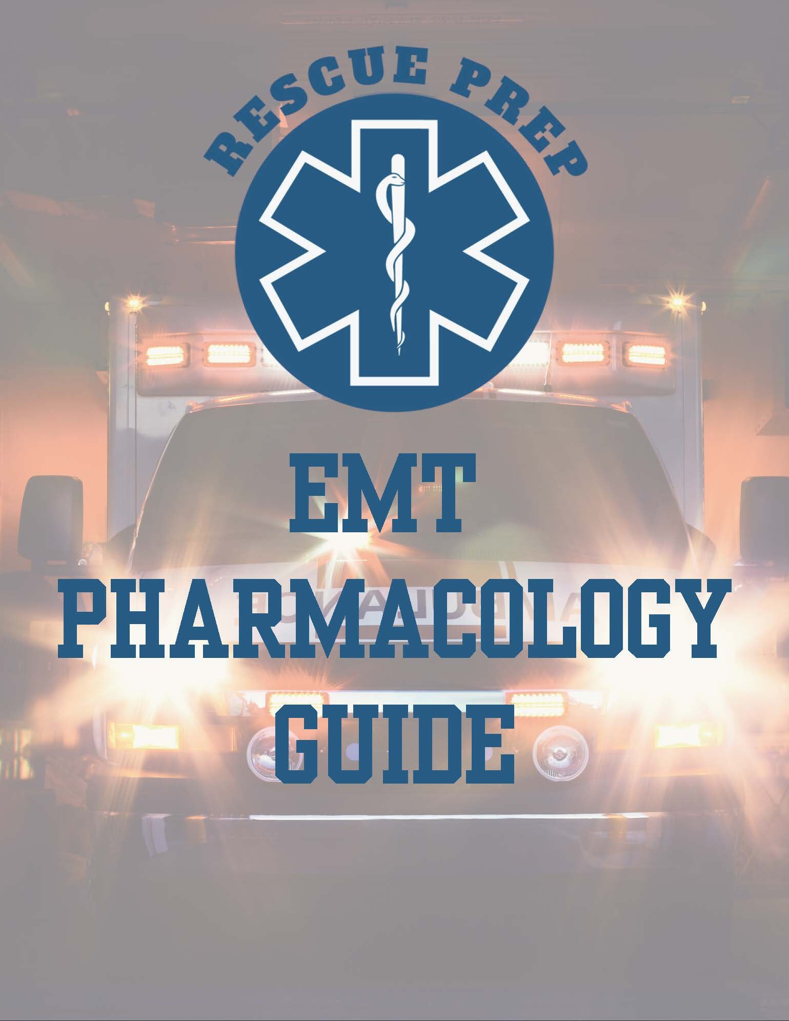 The Ultimate EMT Pharmacology Study Guide - Etsy
