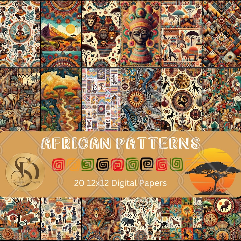 African Paper - Etsy