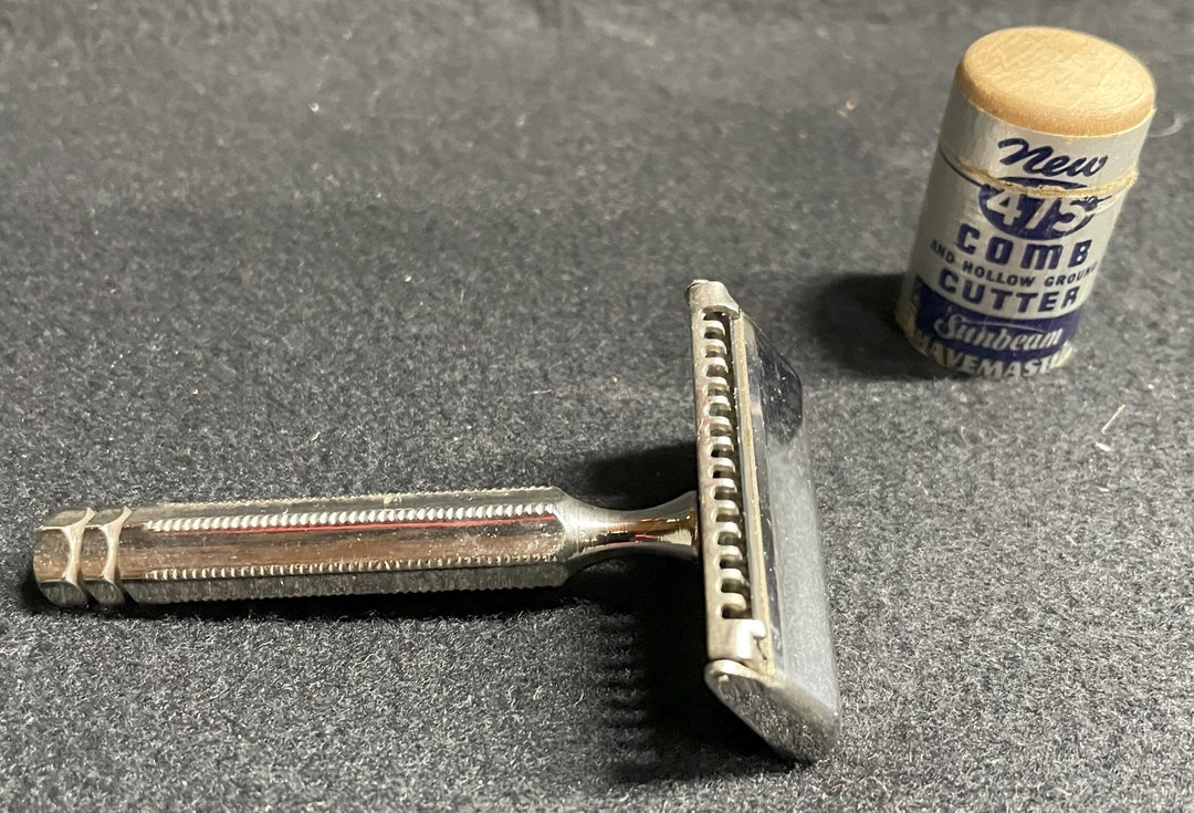 Antique Sunbeam Comb Cutter Razor With Blades IOP 1910s - Etsy