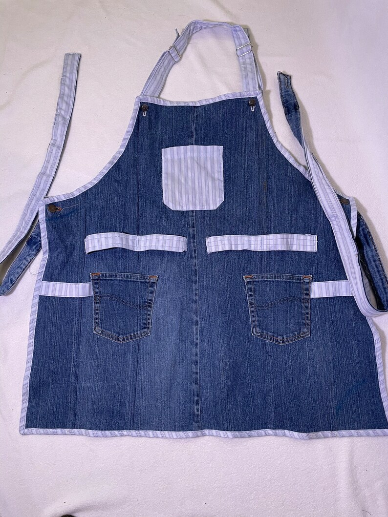 Handmade Denim Apron - Etsy