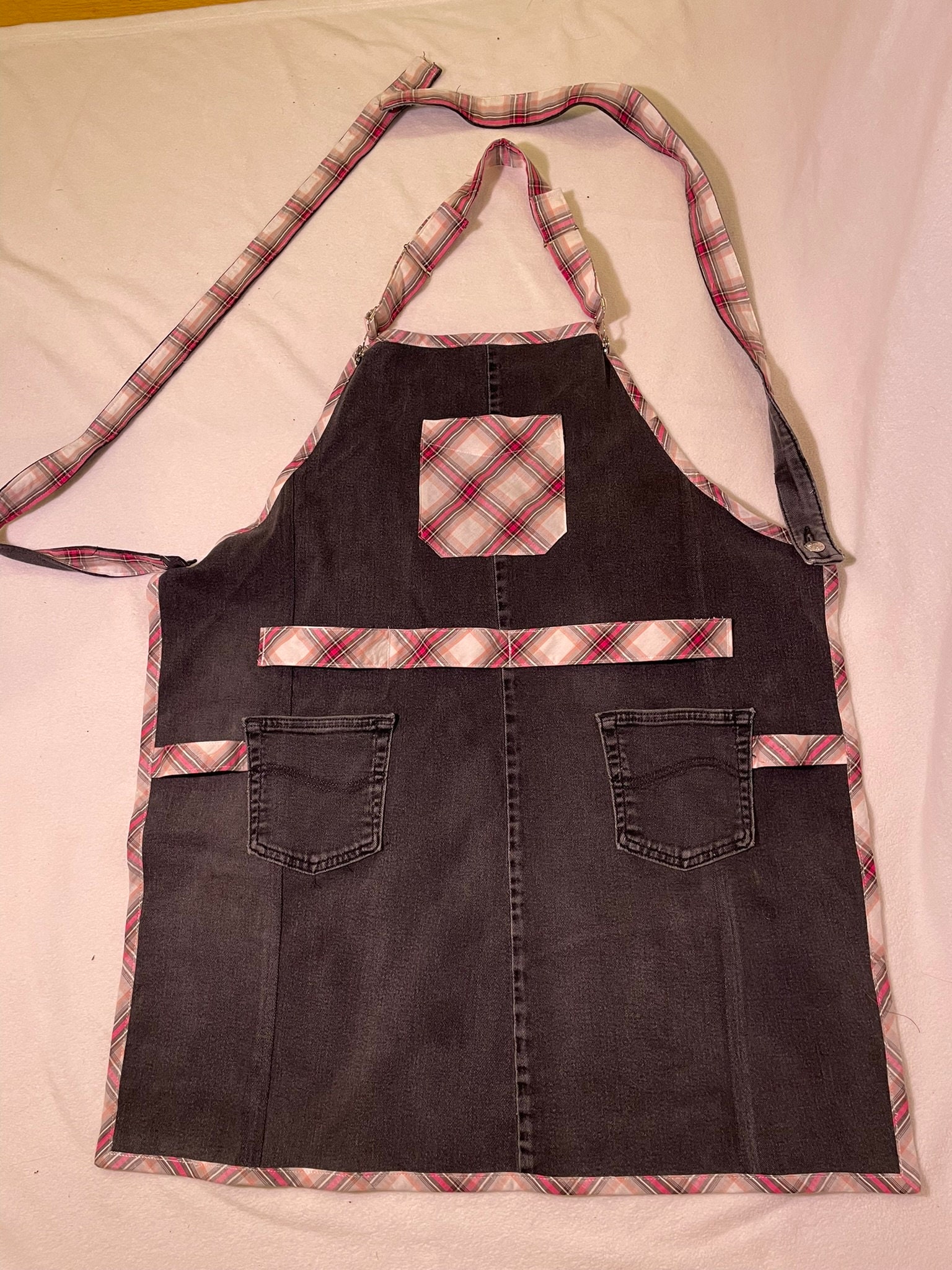 Handmade Denim Apron - Etsy