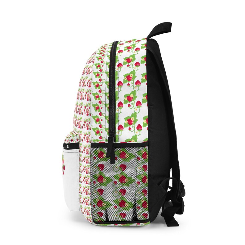 Strawberry Shortcake Backpack, Cute Girls School Bag With Strawberry ...