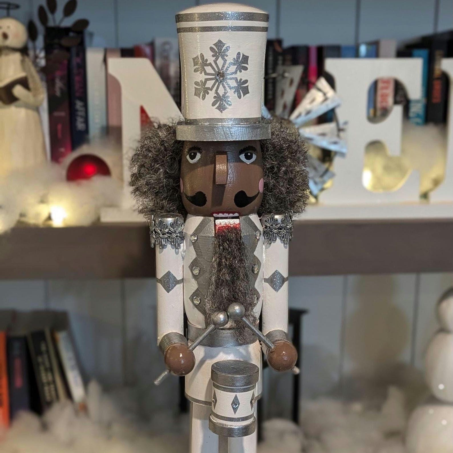 Black Nutcracker - African American Nutcracker - Drummer - Hand Painted Nutcrackers - Christmas ...