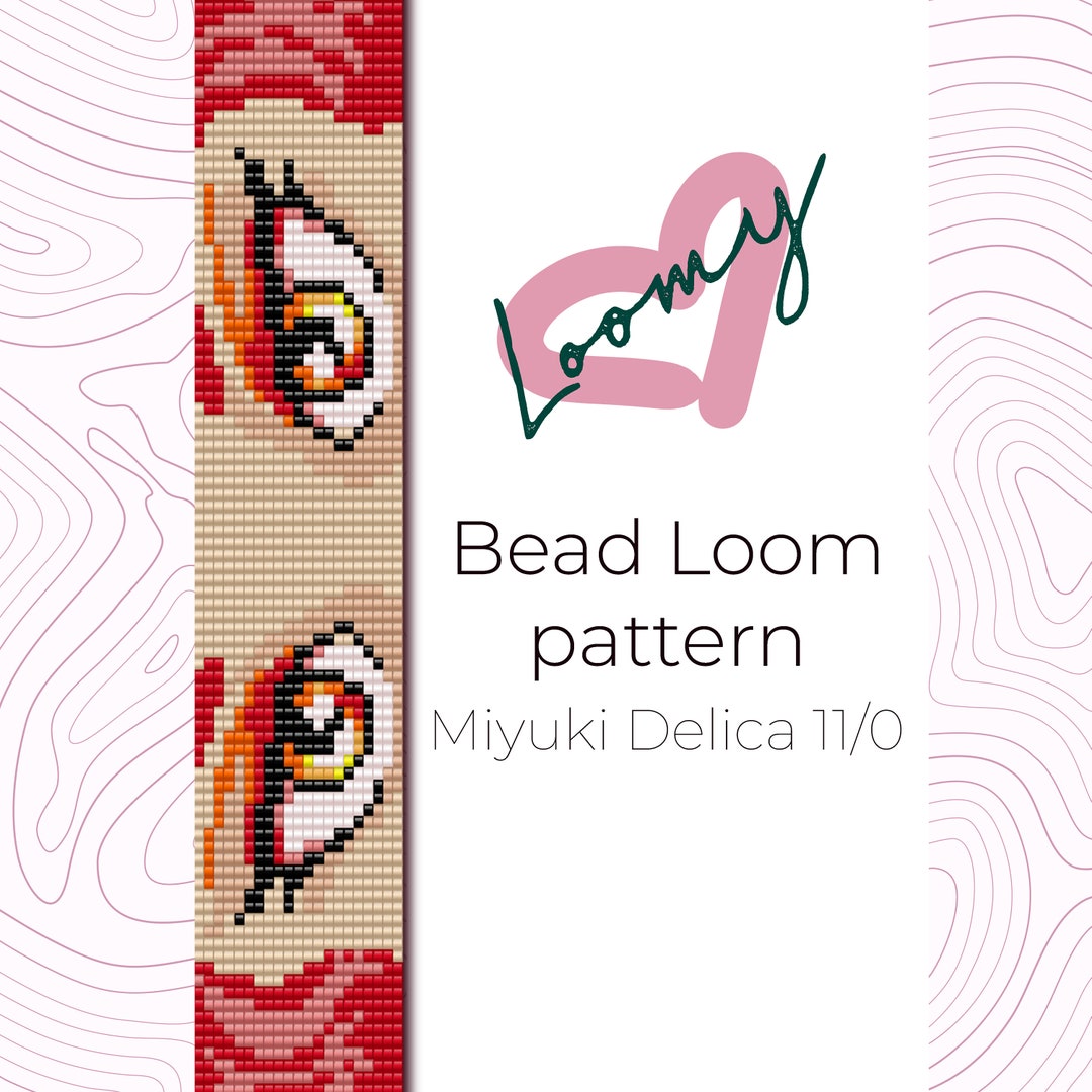 Anime Girl Bead Loom Pattern – Miyuki Delica 11/0 (PDF Pattern) - Etsy