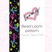 Luminous Lizards - Bead Loom Pattern - Loom Bracelet Pattern - Loom ...