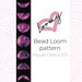 Moon Phases Bead Loom Pattern Loom Bracelet Pattern Loom Beading ...