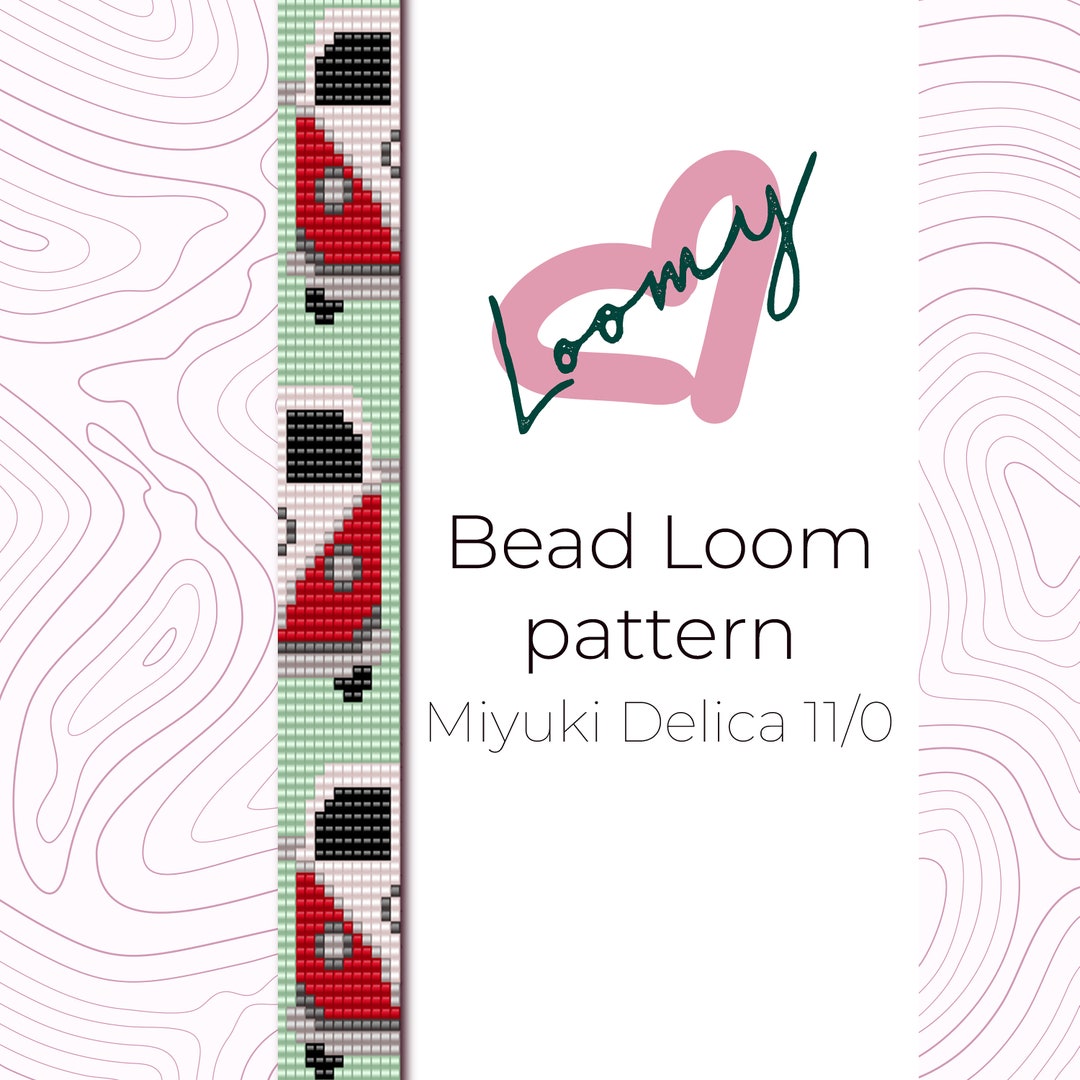 Narrow Bus - Bead Loom Pattern - Loom Bracelet Pattern - Loom Beading ...