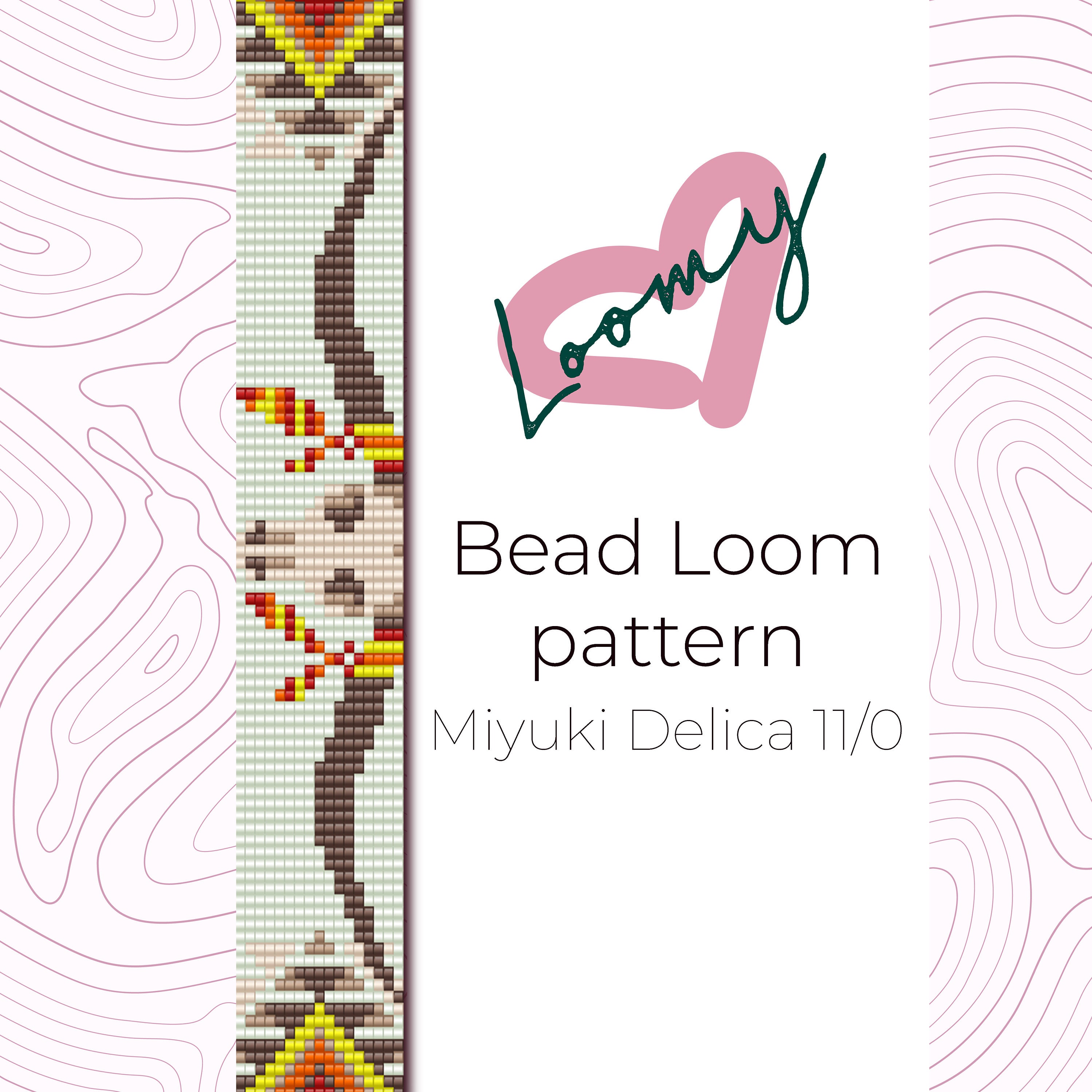 Longhorn Bull Skull Native Bead Loom Pattern Loom Bracelet Pattern Loom ...