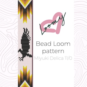 Eagle Flight - Sun - Native Bead Loom Pattern - Loom Bracelet Pattern ...