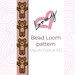 Fox and the Moon Bead Loom Pattern Loom Bracelet Pattern Loom Beading ...