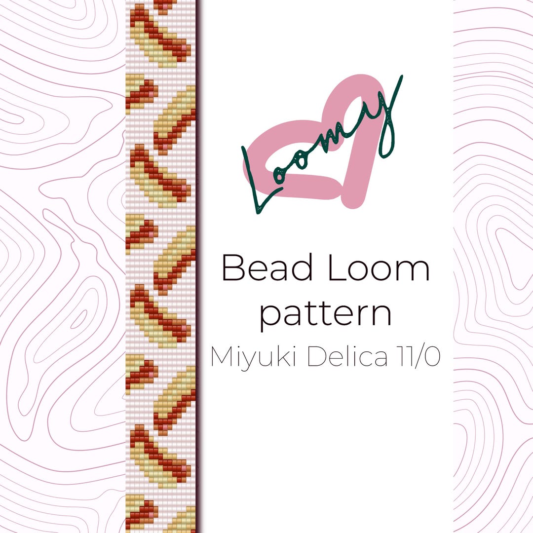 Hot Dogs - Bead Loom Pattern - Loom Bracelet Pattern - Loom Beading ...