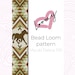Horse Run Native Bead Loom Pattern Loom Bracelet Pattern Loom Beading ...