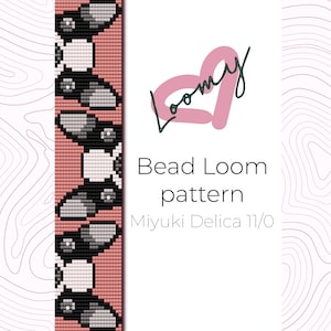 Frenchie - Bead Loom Pattern - Loom Bracelet Pattern - Loom Beading ...