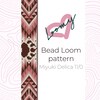Northern Lights Bead Loom Pattern Loom Bracelet Pattern Loom Beading ...