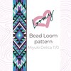 Hawaii Hibiscus - Bead Loom Pattern - Loom Bracelet Pattern - Loom ...
