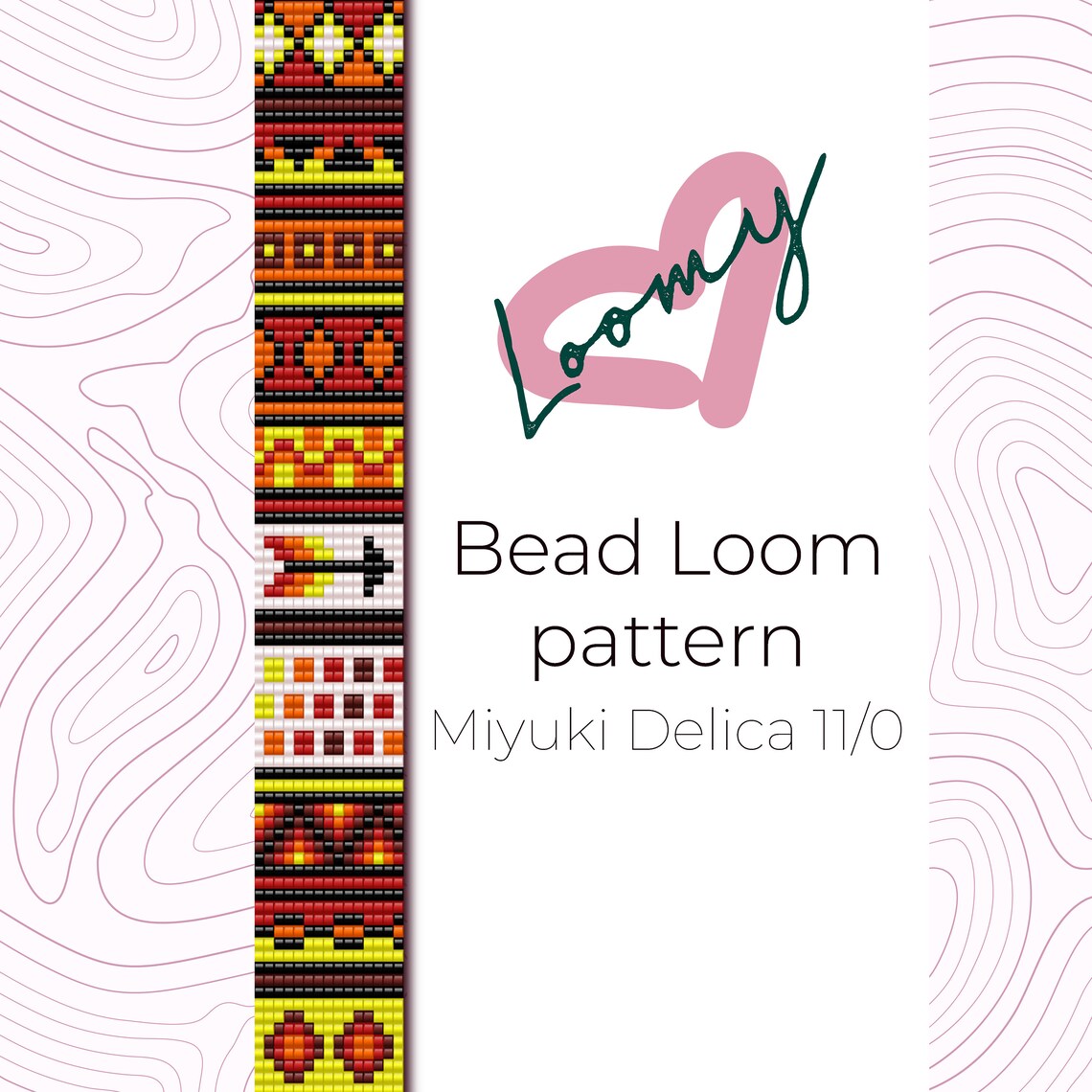 Arrow Ornament Native Bead Loom Pattern Loom Bracelet Pattern Loom ...