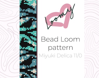 Northern Lights Bead Loom Pattern Loom Bracelet Pattern Loom Beading ...