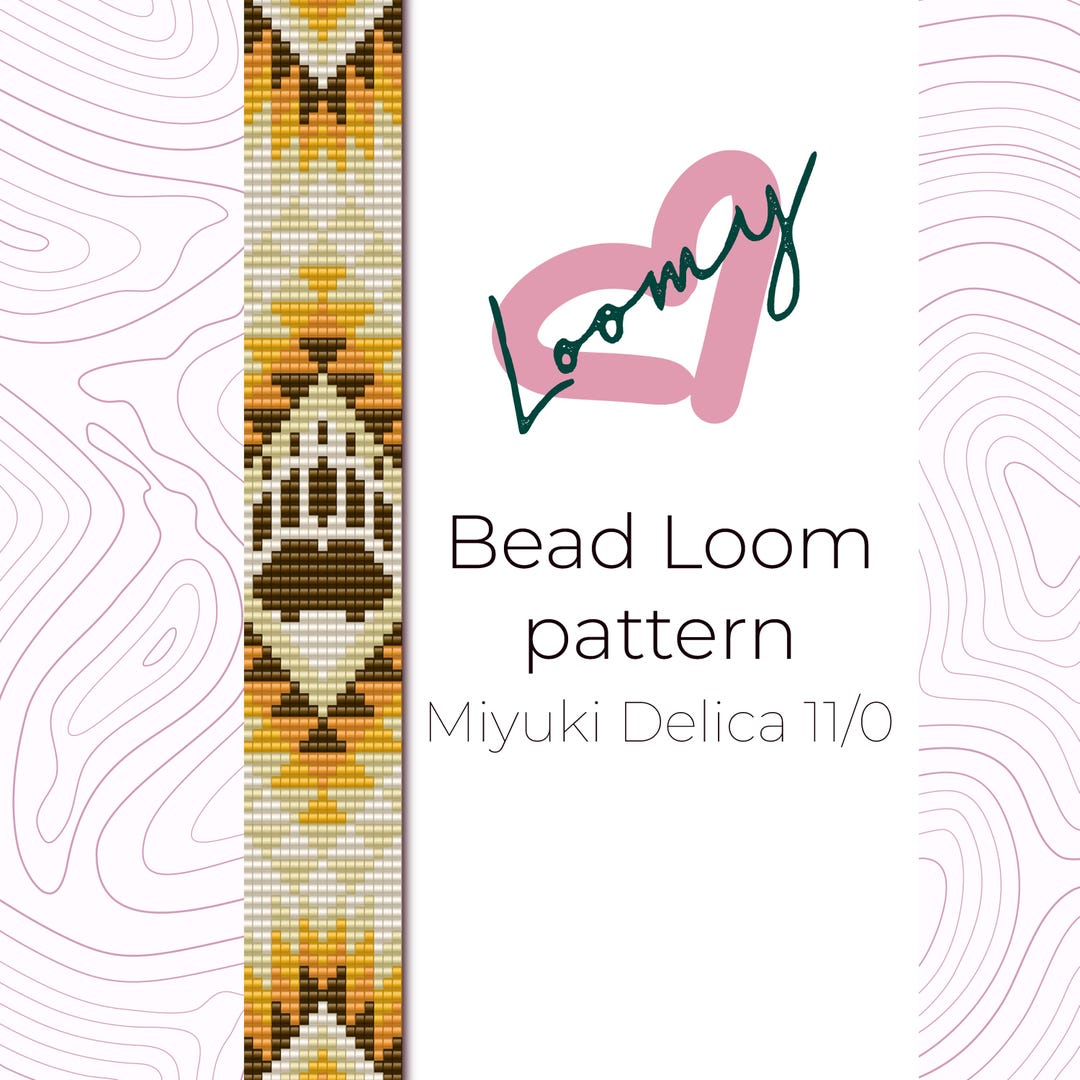 Bear Paw - Sun - Native Bead Loom Pattern - Loom Bracelet Pattern ...