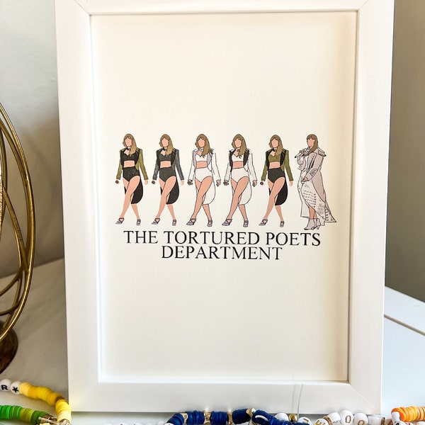 Tortured Poets Department Eras Tour Poster - Etsy