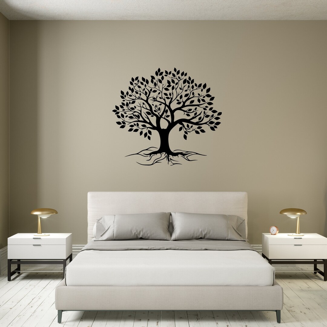 Tree of Life Wall Art Decor - Laser Cut Dxf Cdr Svg Ai Files, Wall Art ...