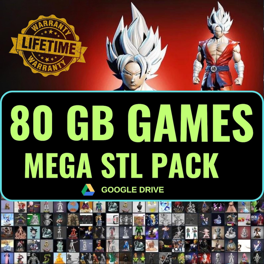 Games STL Mega Bundle - Ultimate STL Pack for 3D Printing Models. - Etsy