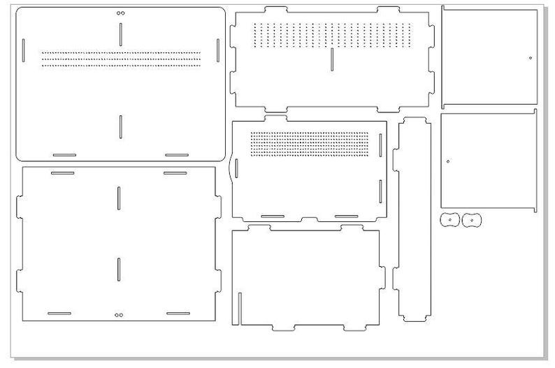 Laser Cut Clear Acrylic Reptile Terrarium: DXF SVG CNC File - Etsy ...