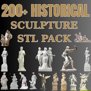 Classical Statue STL Bundle – Greek, Roman - Russian 3D Printable ...