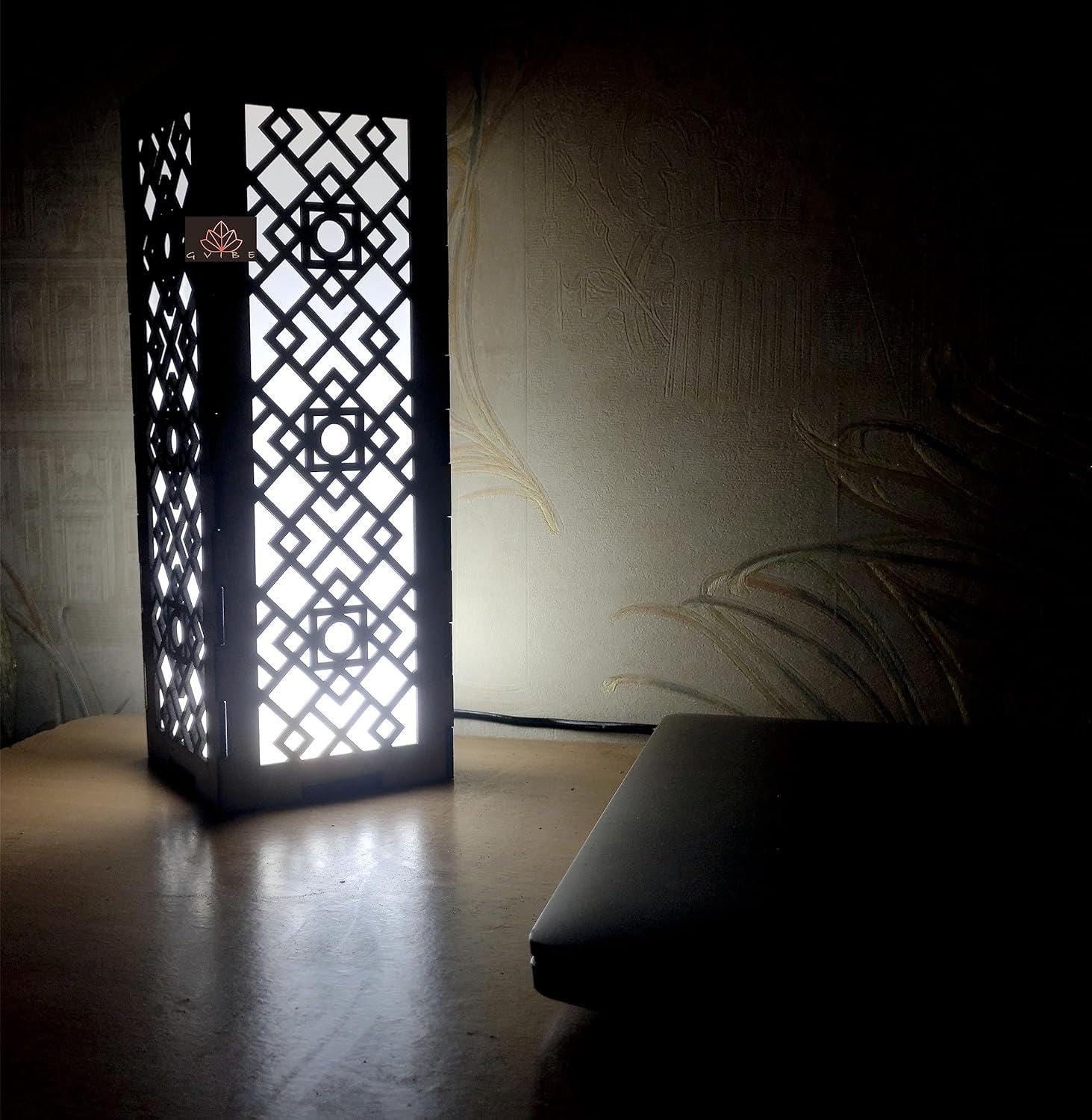 Laser Cut Wooden Nightstand Table Lamp - Modern DIY Laser Cut File (20 ...