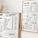 Kitchen Conversion Printable Wall Chart Guide for Cooking and Baking ...
