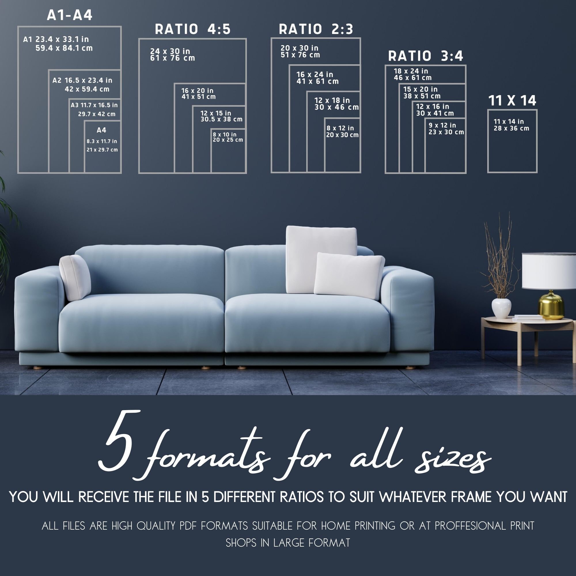 Cooking and Baking Kitchen Conversion Printable Stylish Wall Chart ...