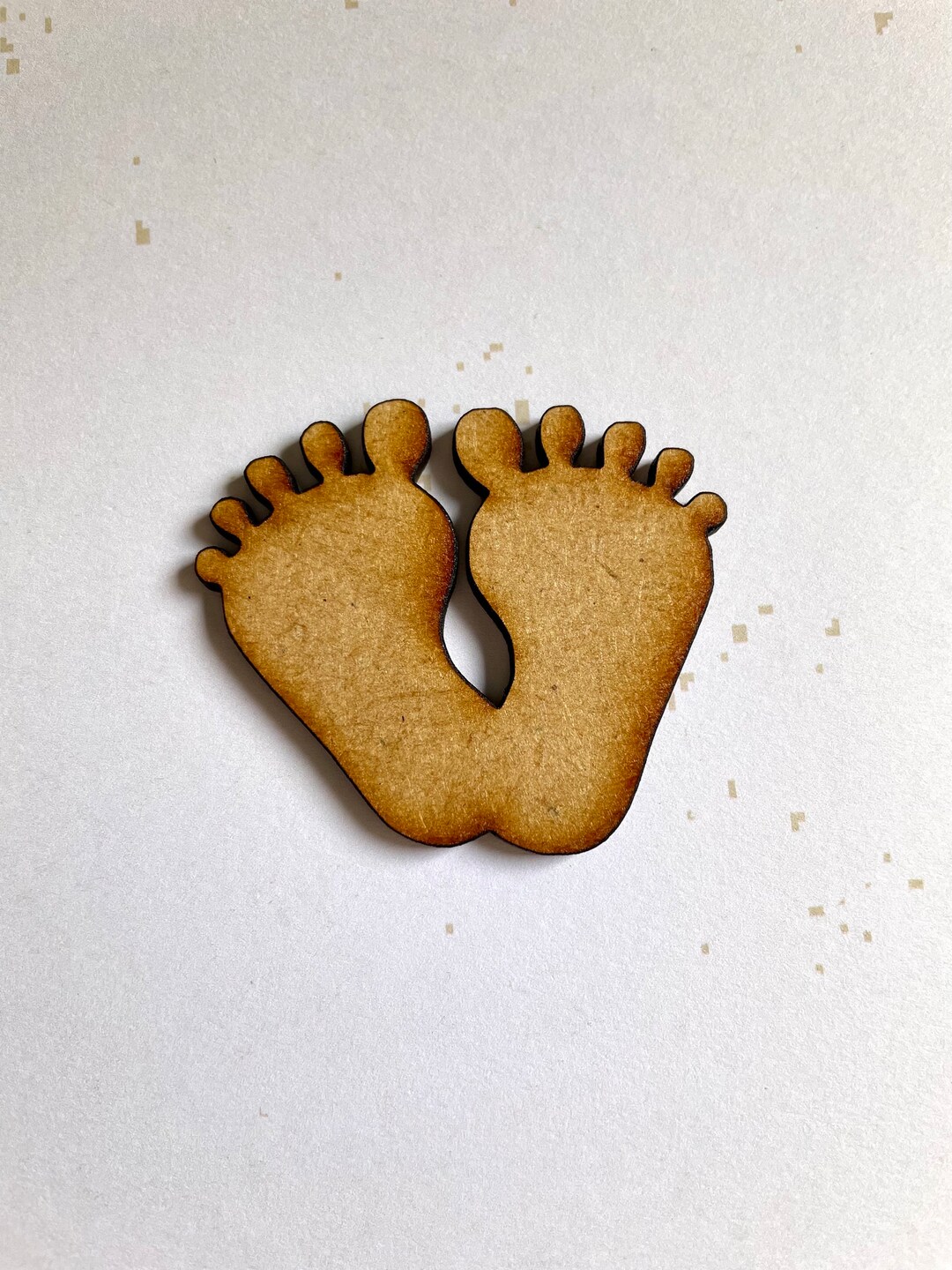 Baby Feet in MDF Wood, Baby Foot Shape for Crafts, Laser Cutting, Baby ...