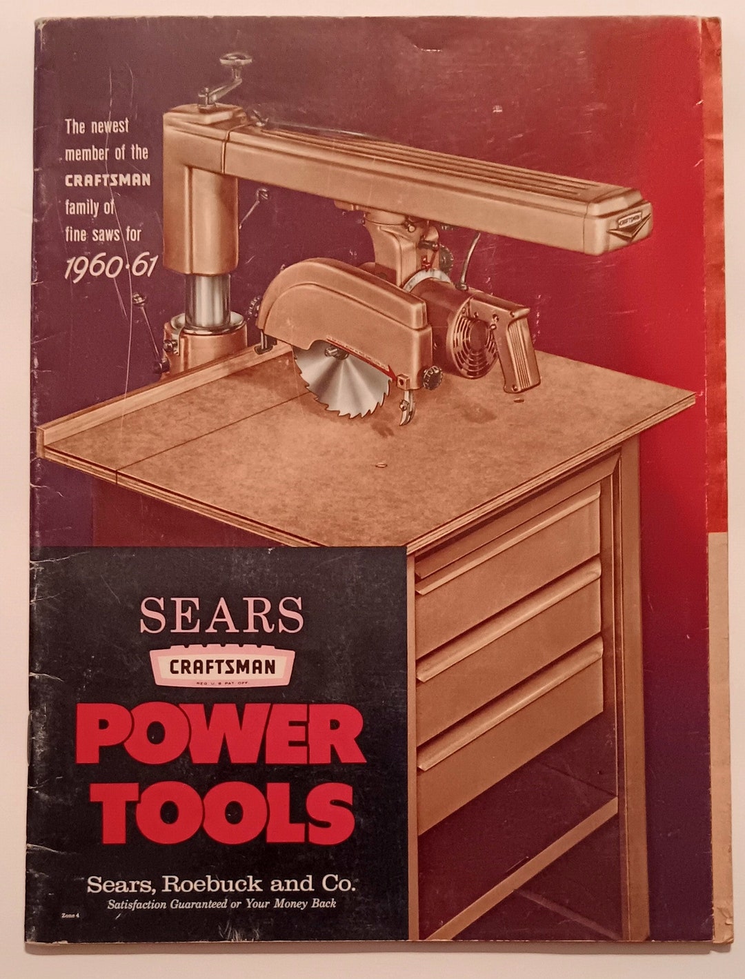 Vintage Sears Craftsman Power Tools Catalog 1960 1961 - Etsy