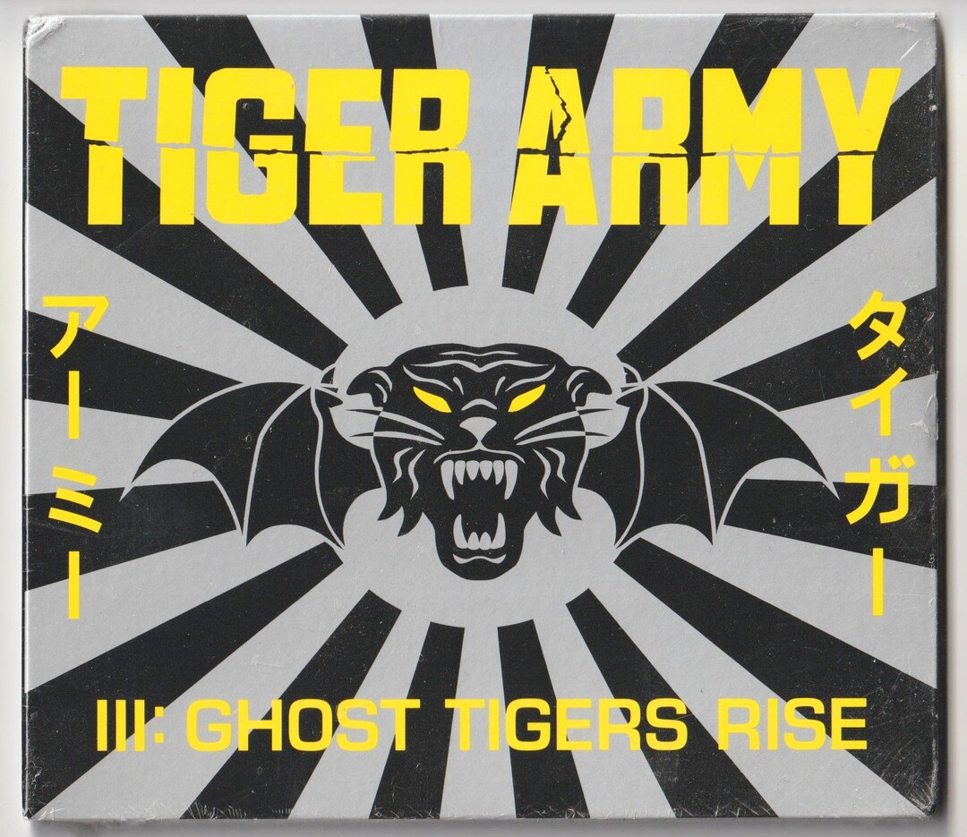2004-tiger Army-iii: ghost Tigers Rise Cd-new - Etsy