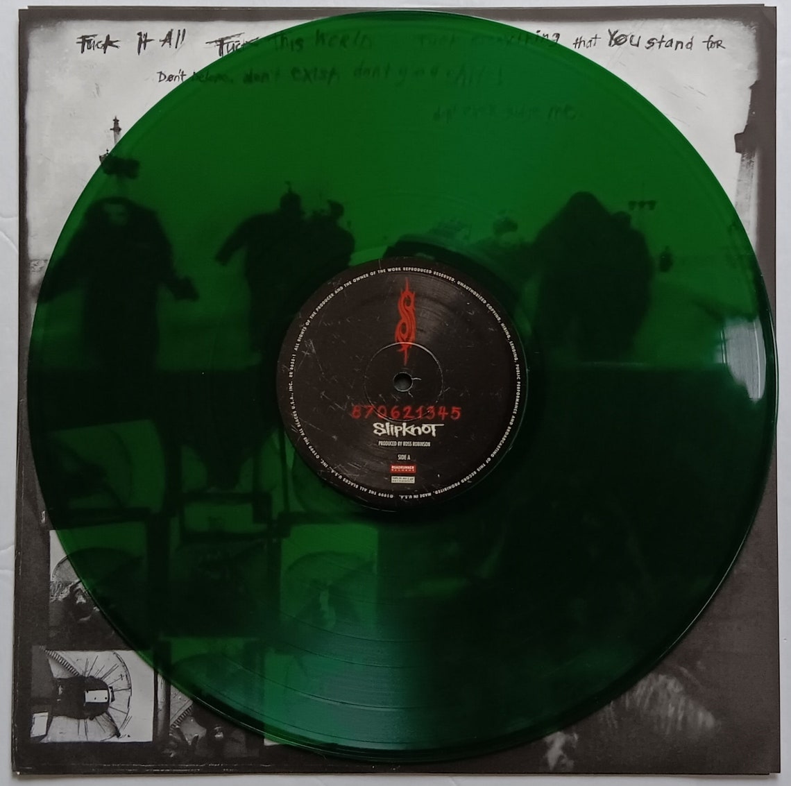 1999 Slipknot slipknot Slime Green Vinyl LP - Etsy