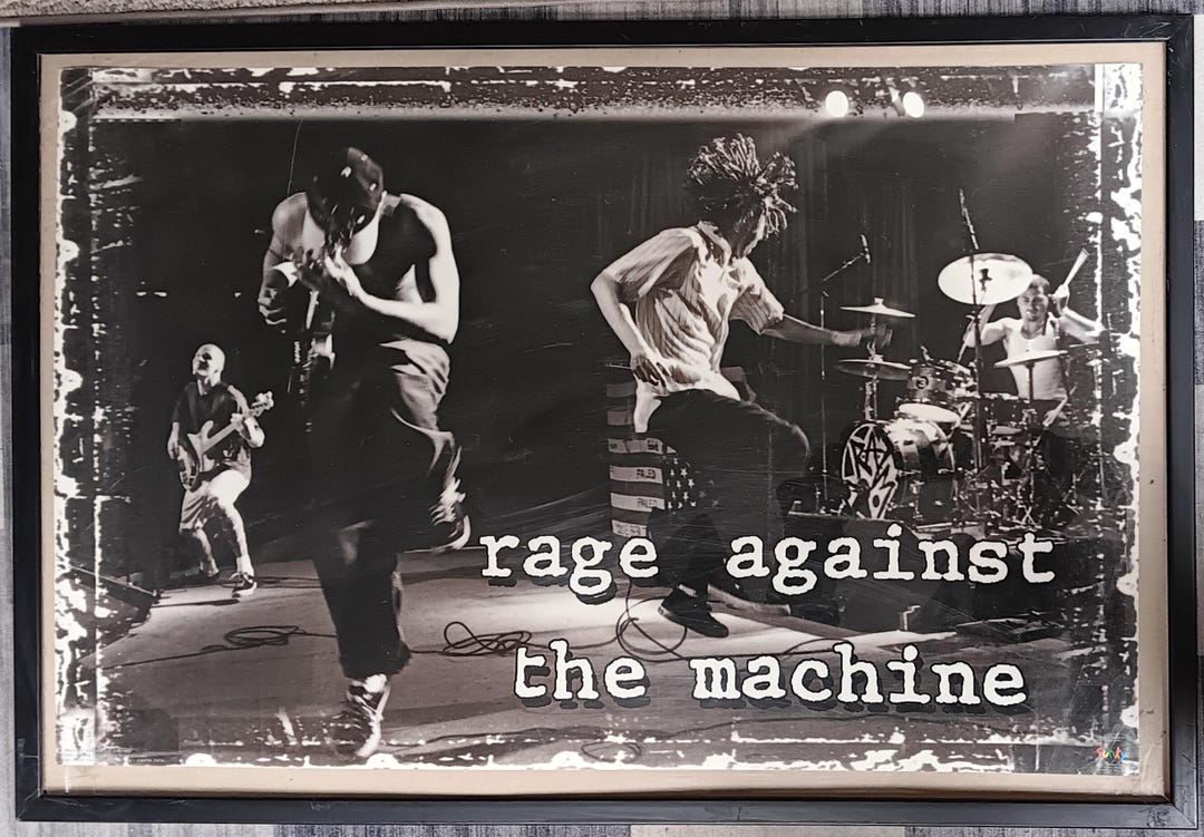 Vintage 1998 [rage Against the Machine] 22" X 34" Poster! - Etsy