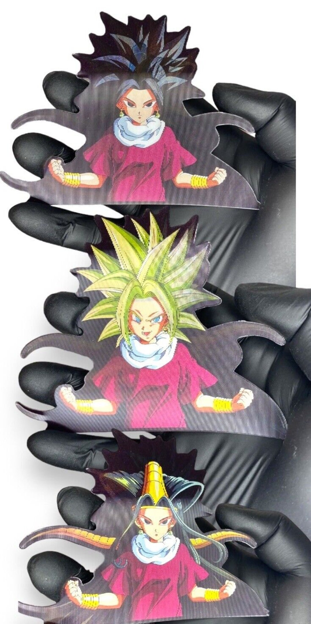 Dragonball Z Kefla 3d Lenticular Motion Car Sticker Decal Peeker Laptop ...