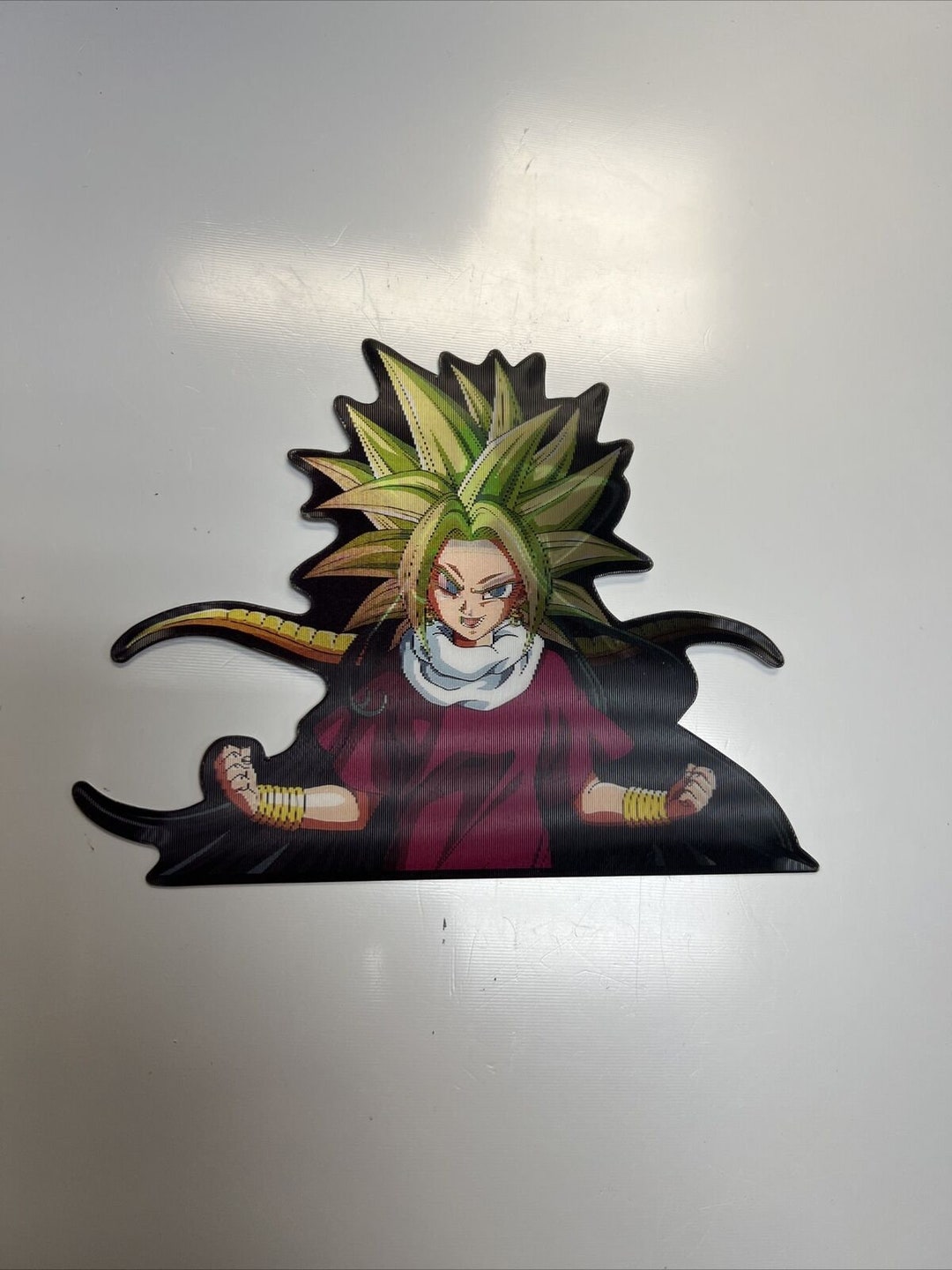 Dragonball Z Kefla 3d Lenticular Motion Car Sticker Decal Peeker Laptop ...