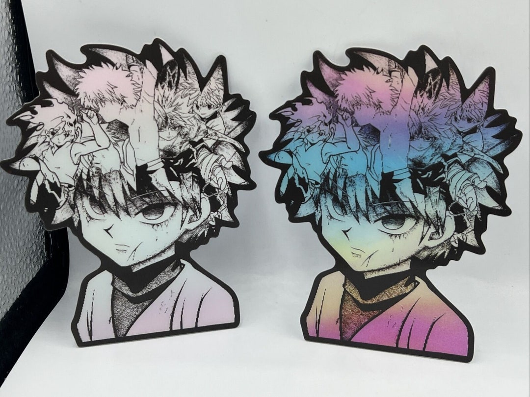 Hunter X Hunter Killua Zoldyck 3d Lenticular Motion Car Sticker Decal ...