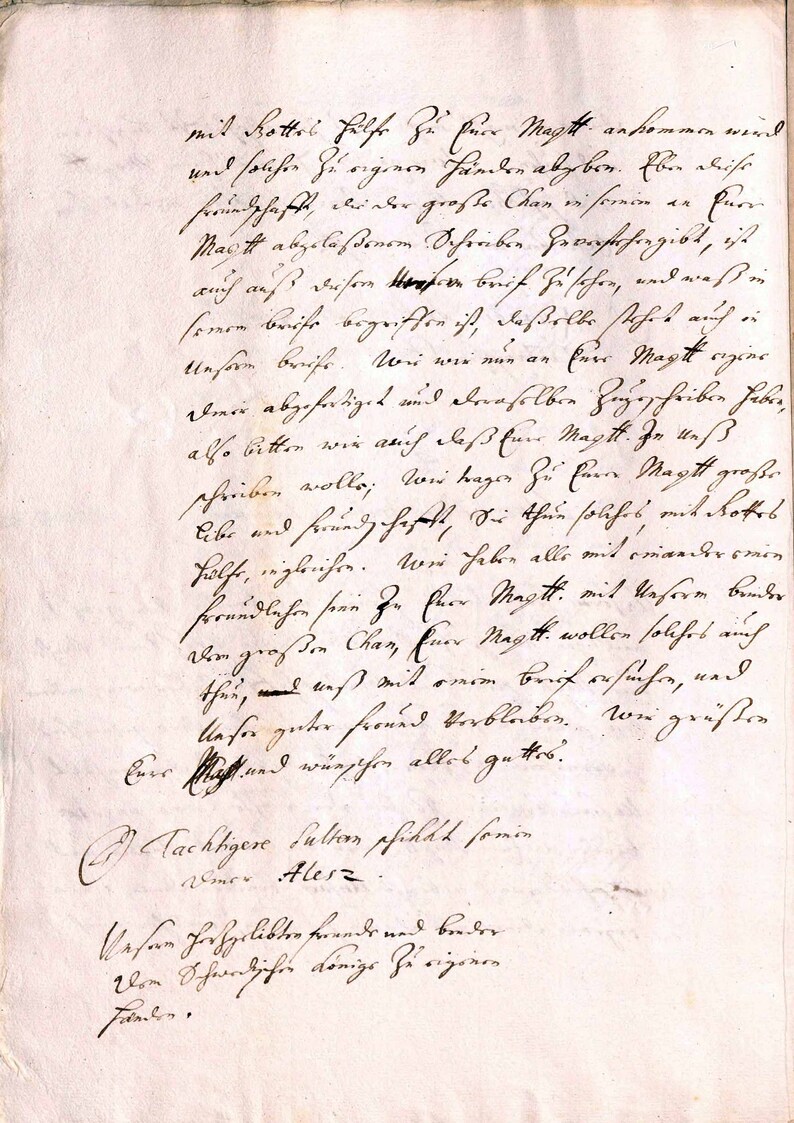 Vintage Old Letters. Digital Historical Handwritten Document for Junk ...