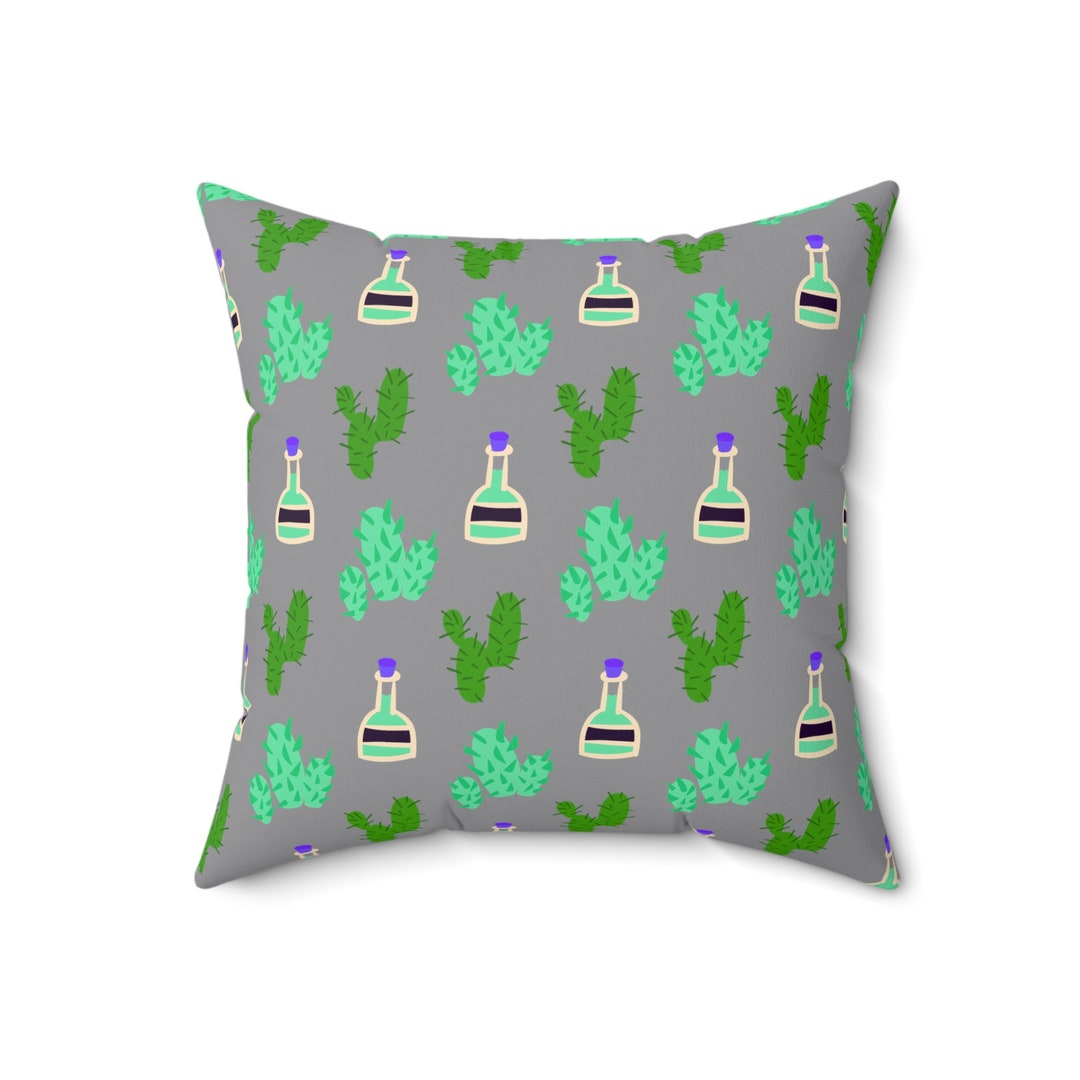 Tequila Decor Tequila Living Room Decor Bedroom Pillow Alcohol ...