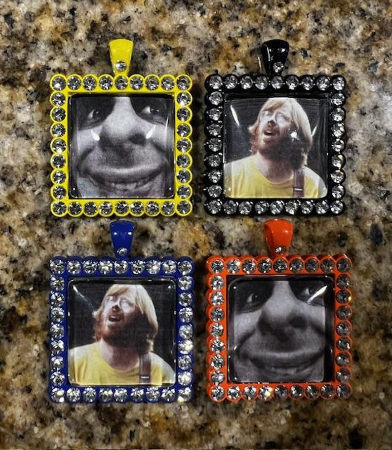 NECKLACE Phish Trey Mike Gordon Taylor Swift Kamala Harris Eddie Vedder ...