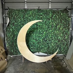 5 Ft Moon Backdrop Event Decoration (fully Collapsible) - Etsy