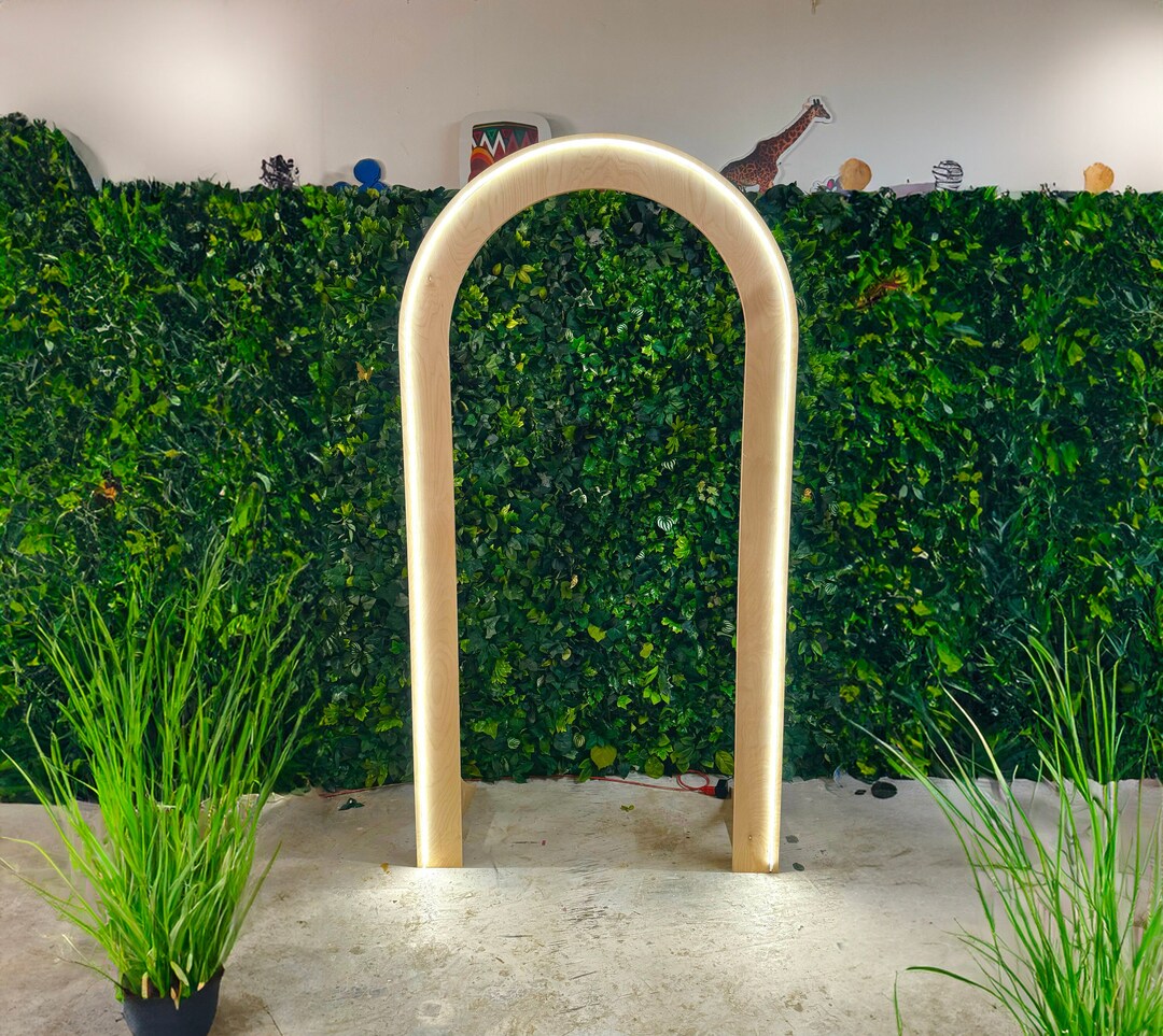 LED Arch Backdrop - Collapsible - 5 FT or 6 FT - Etsy