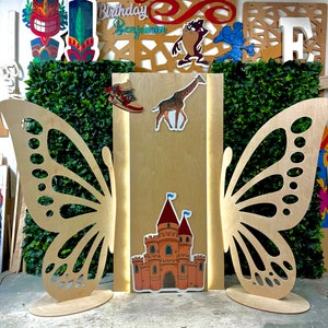 6ft LED Backdrop Wall Plywood Collapsible, Light up Backdrop Event Prop ...