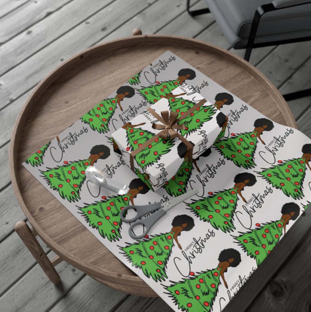 African American Wrapping Paper - Etsy